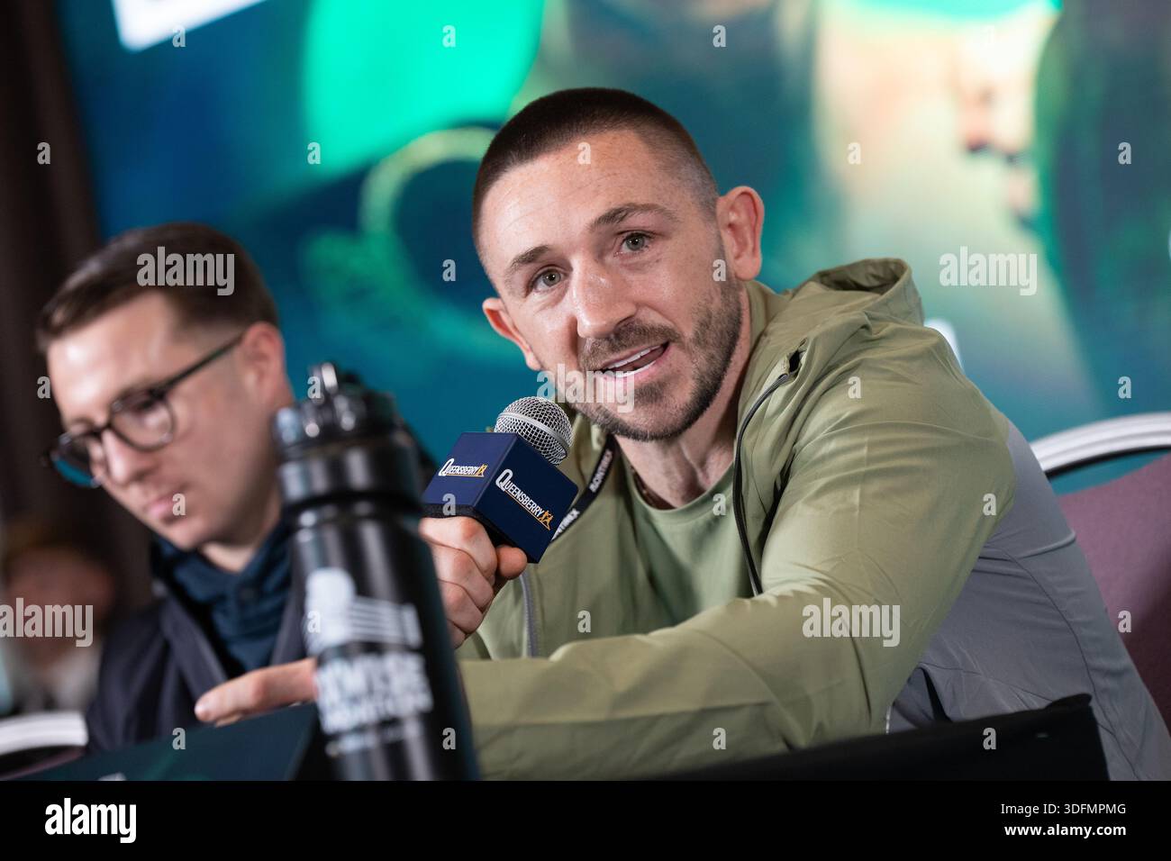 Dublin, Ireland – 13th January 2026 – Boxer Jazza Dickens during the ...
