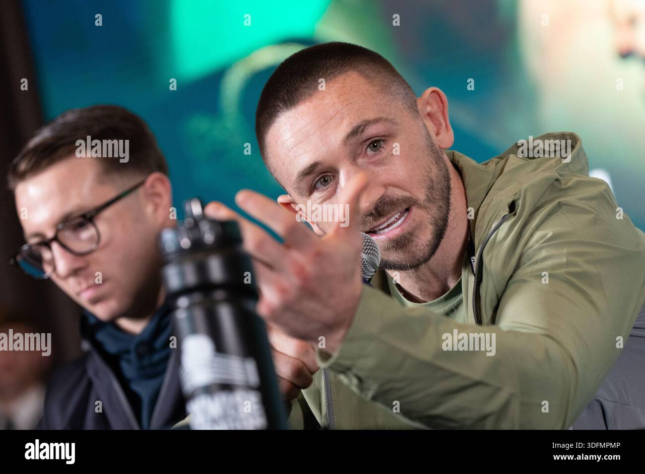 Dublin, Ireland – 13th January 2026 – Boxer Jazza Dickens during the ...