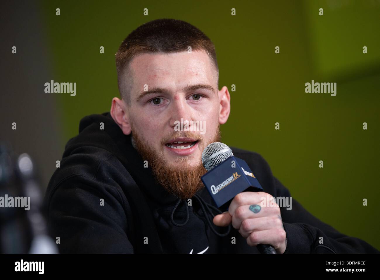 Dublin, Ireland – 13th January 2026 – Boxer Gary Cully during the ...