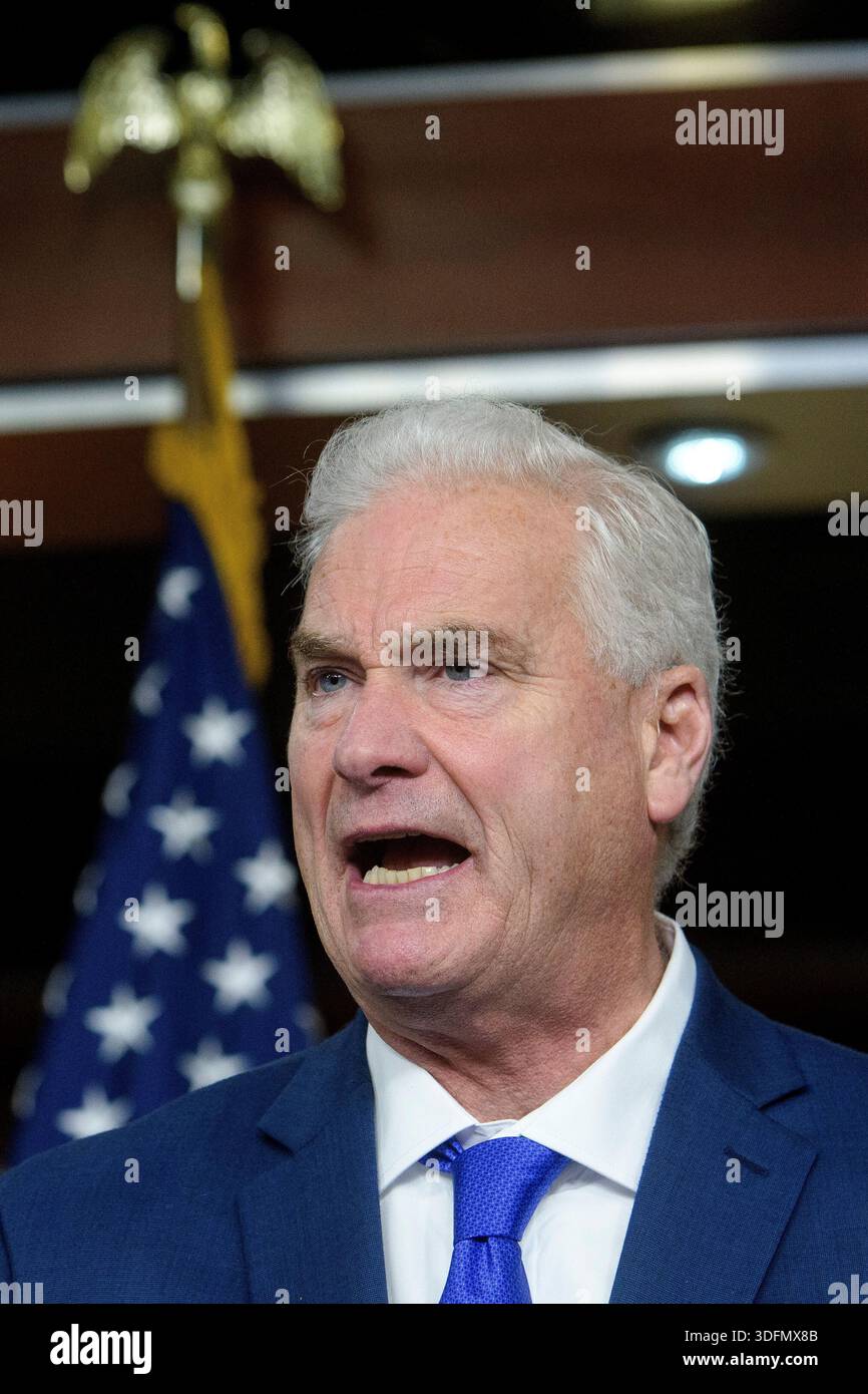 House Majority Whip Tom Emmer, R-Minn., speaks during a news conference ...