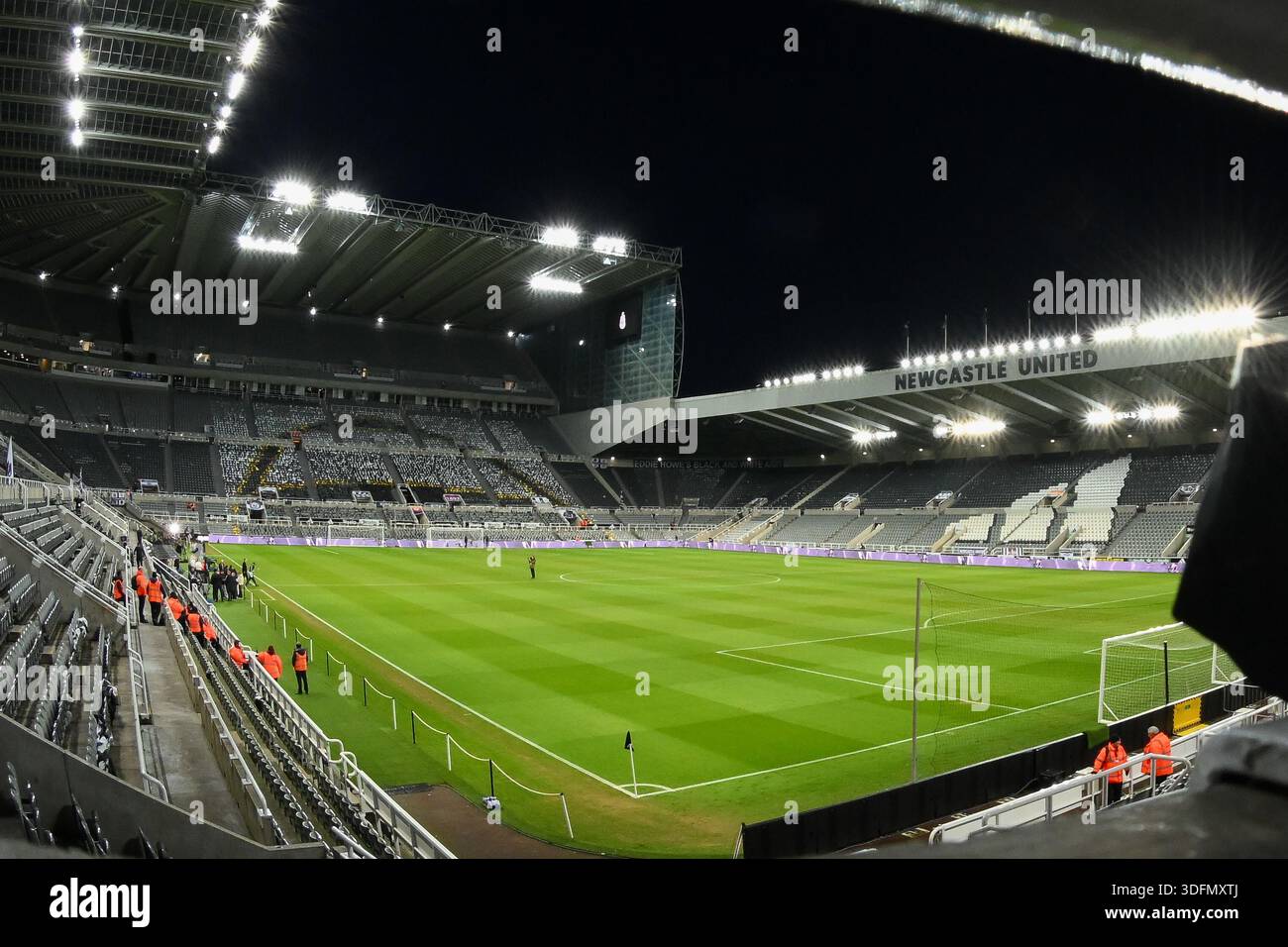 General View of St James Park during the Carabao Cup Semi Final First ...