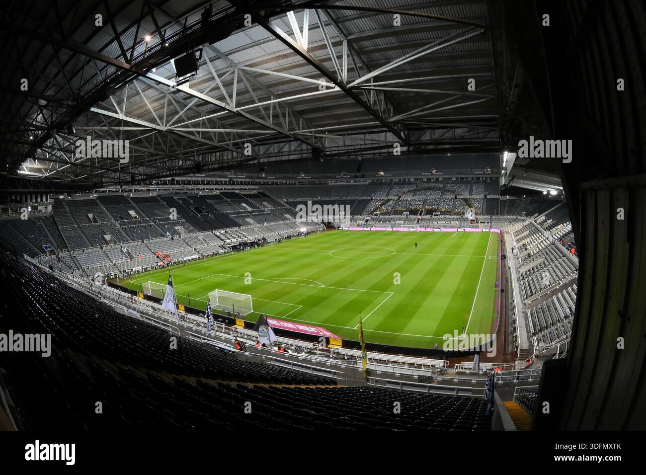 General View of St James Park during the Carabao Cup Semi Final First ...