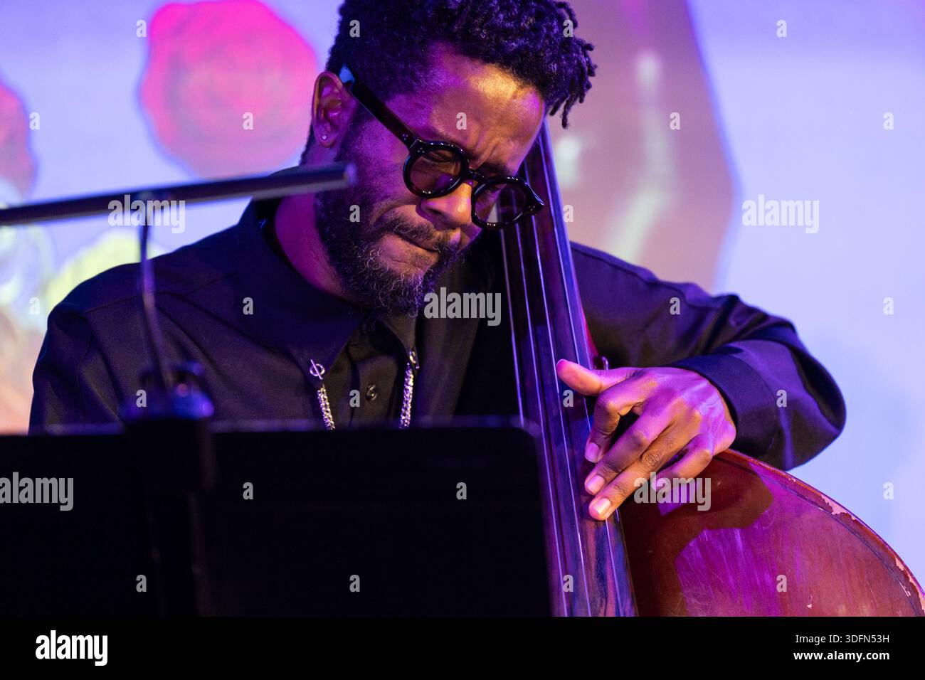 Ben Williams performs with band of musicians 'Freedom Riders' during ...