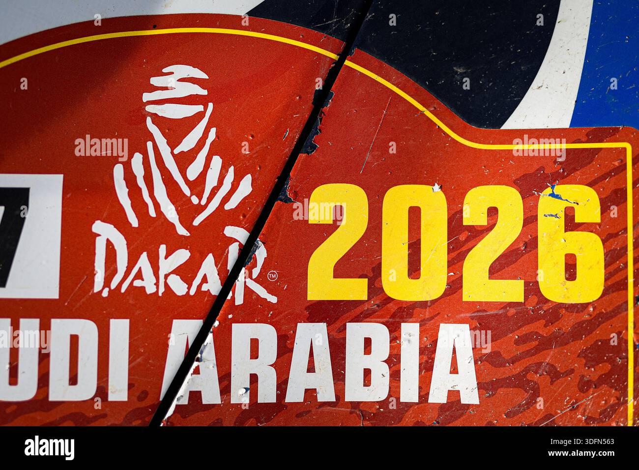 logo Dakar, illustration during the Stage 9 of the Dakar 2026, on ...