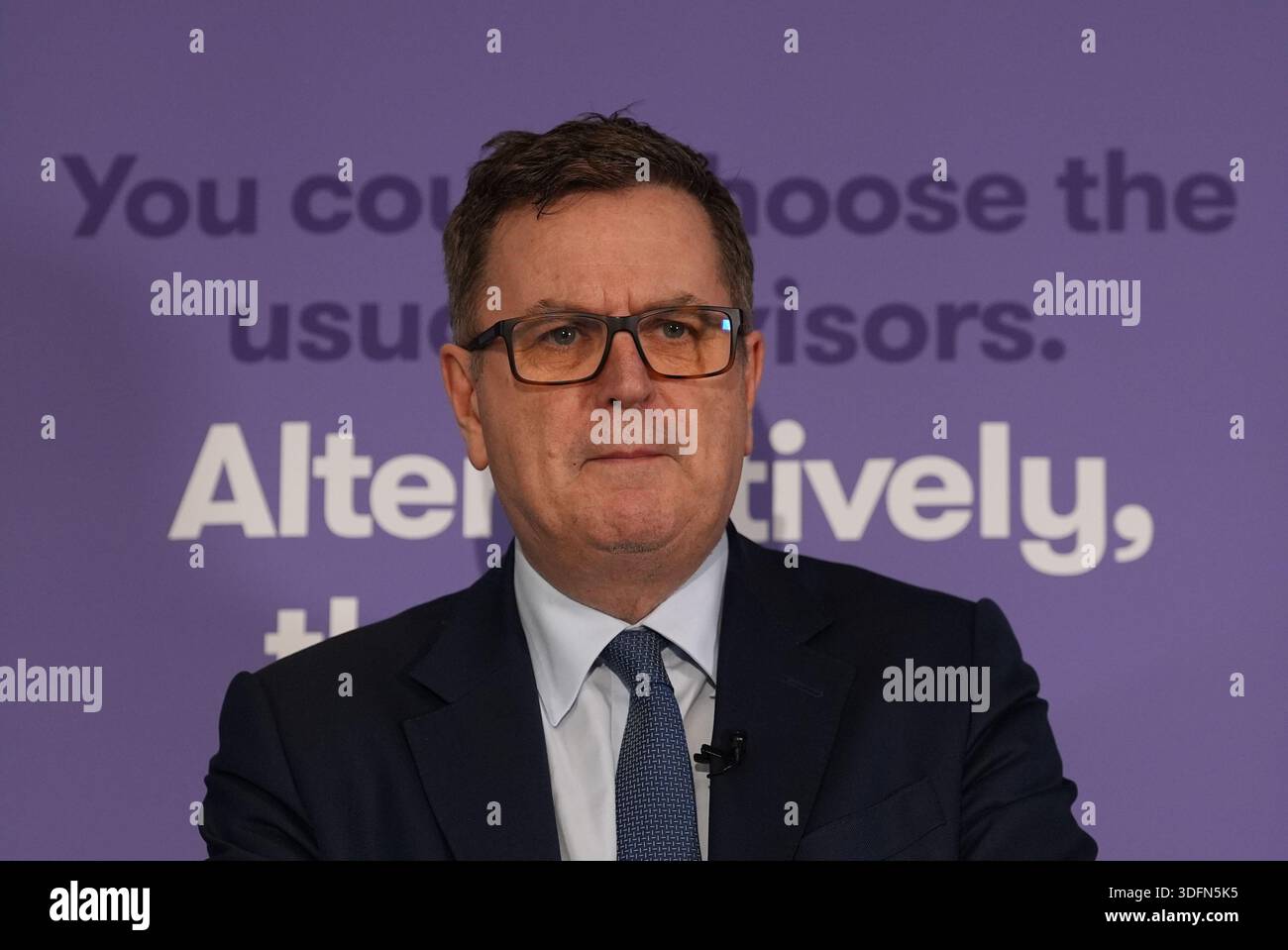 Shadow chancellor Sir Mel Stride speaking at the Institute for ...