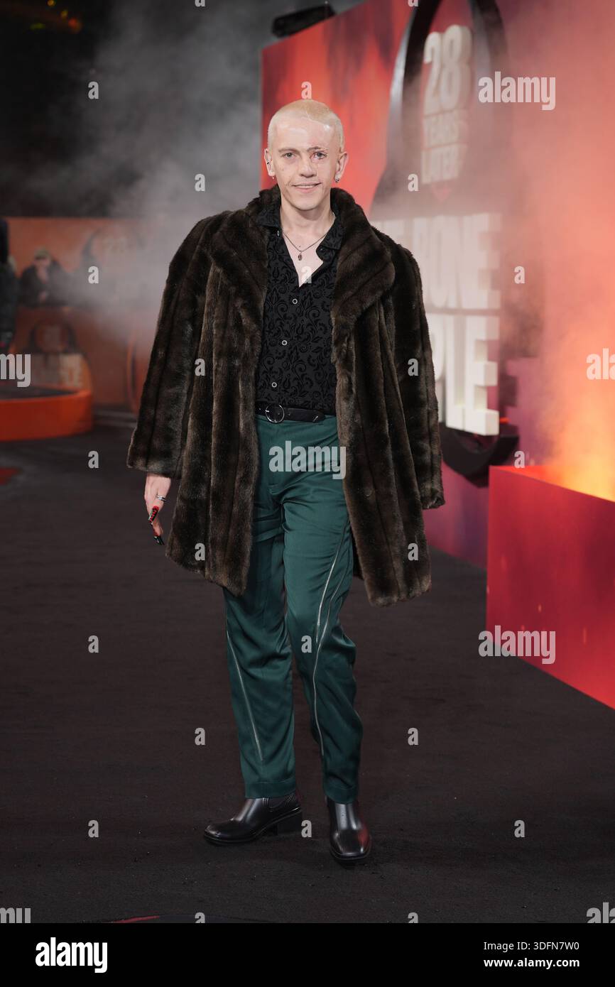 Robert Rhodes attending the world premiere of 28 Years Later: The Bone ...