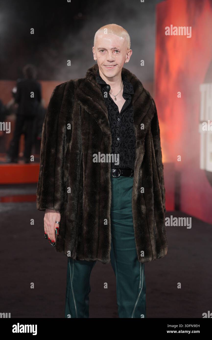 Robert Rhodes attending the world premiere of 28 Years Later: The Bone ...