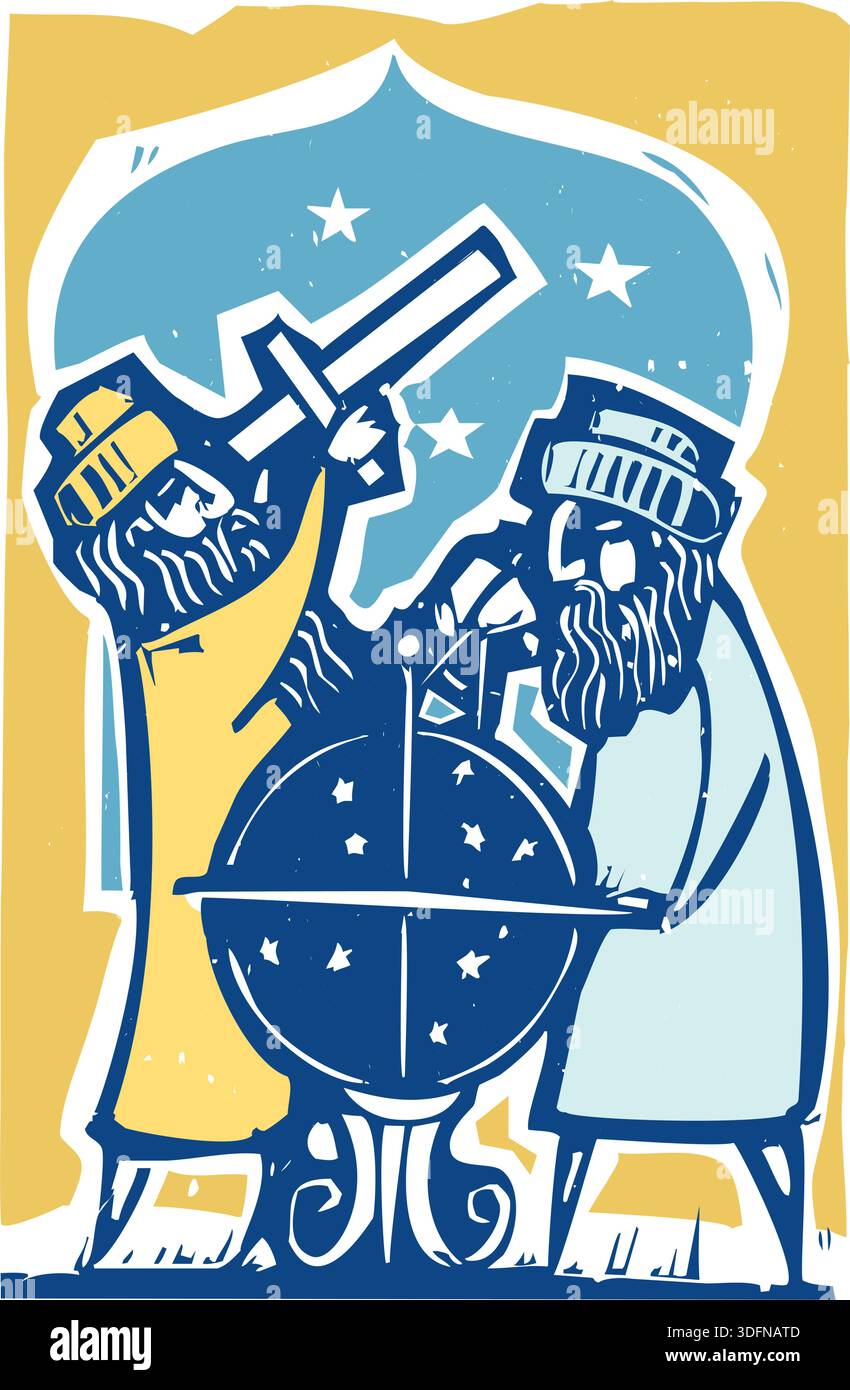 Islamic astrology Stock Vector Images - Alamy