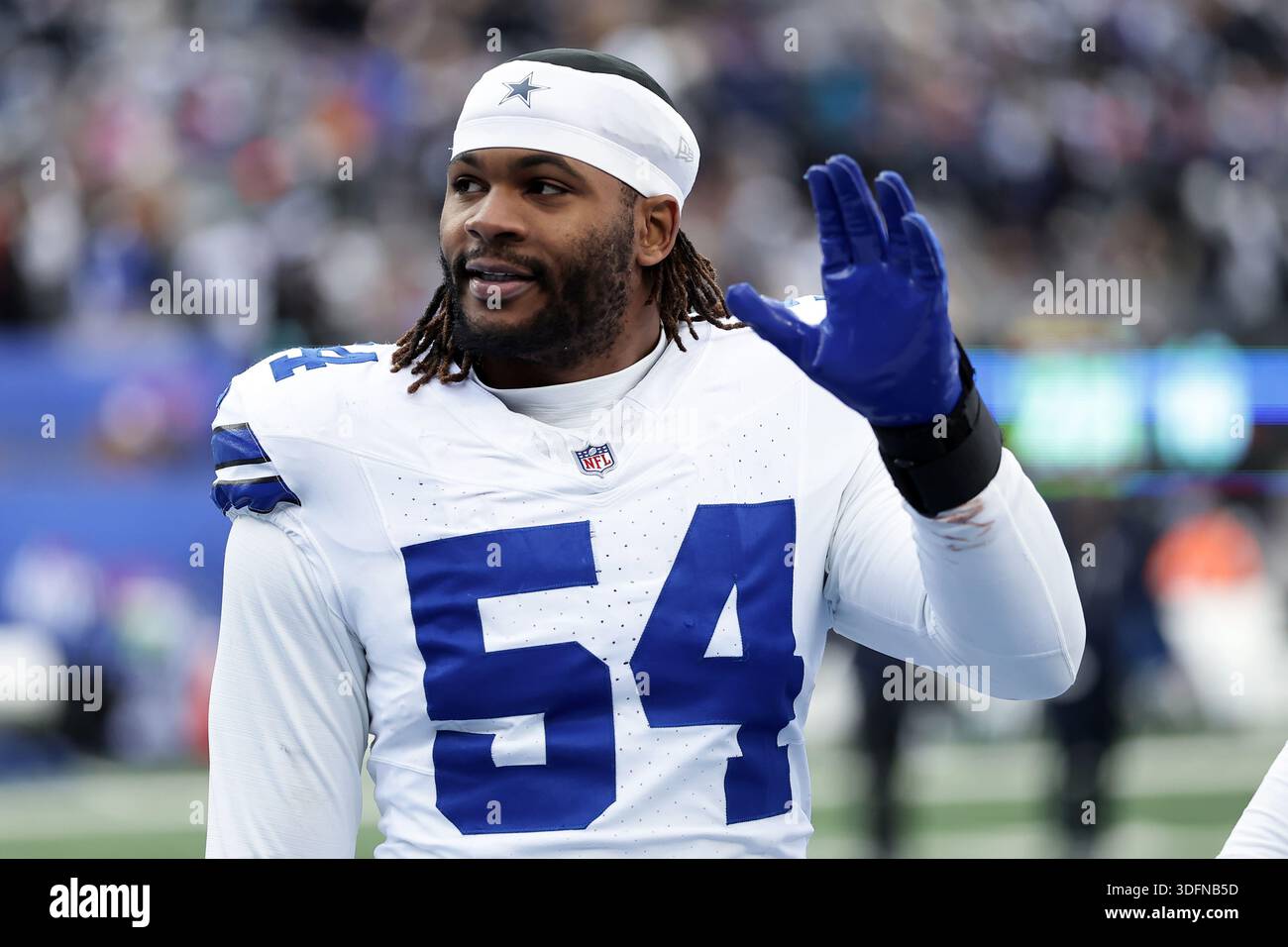 Dallas Cowboys defensive end Sam Williams (54) walks off the field ...
