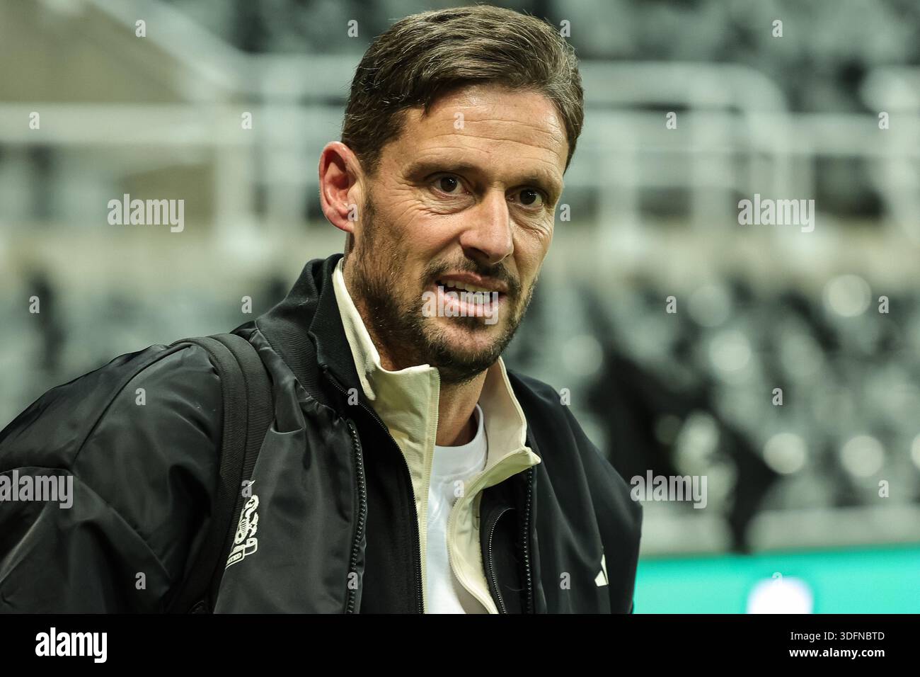 Jason Tindall assistant manager of Newcastle United ewis Miley of ...