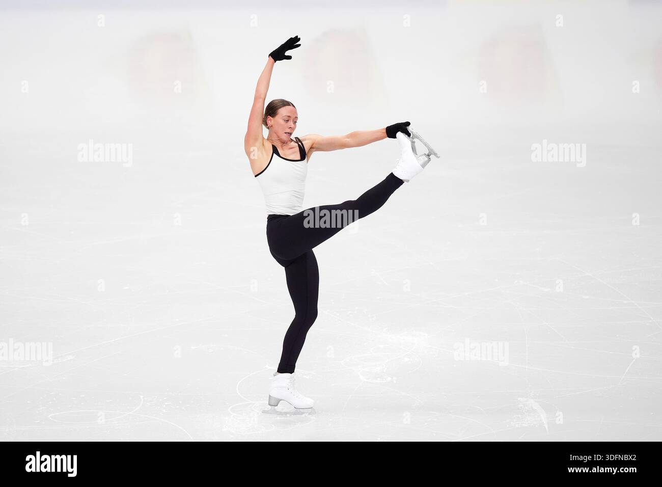 Great Britain's Nina Povey during the ISU European Figure Skating ...