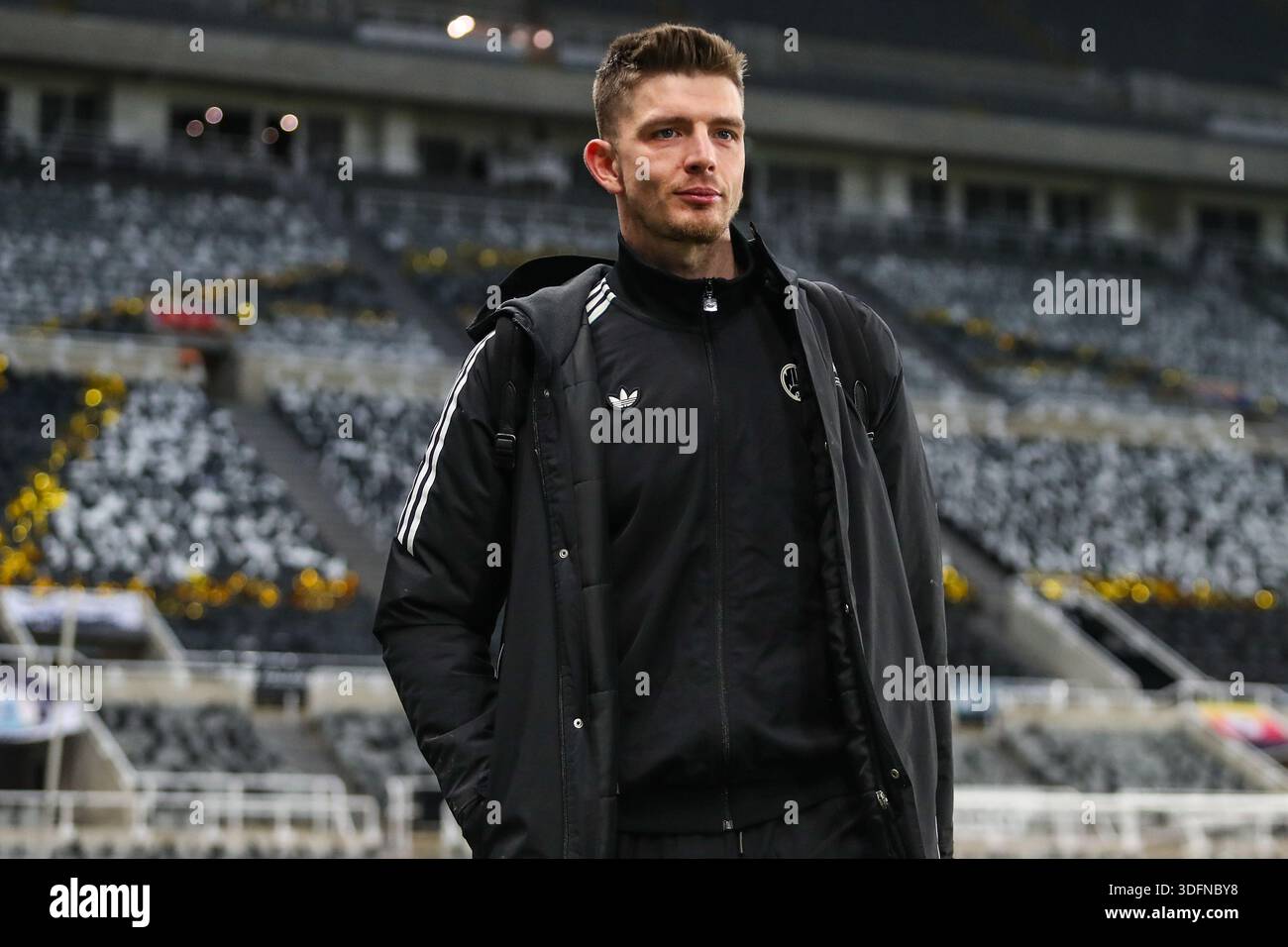 Nick Pope Of Newcastle United Arrives during the Newcastle United v ...