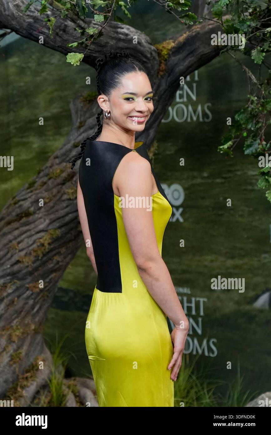 Tanzyn Crawford poses for photographers upon arrival at the World ...