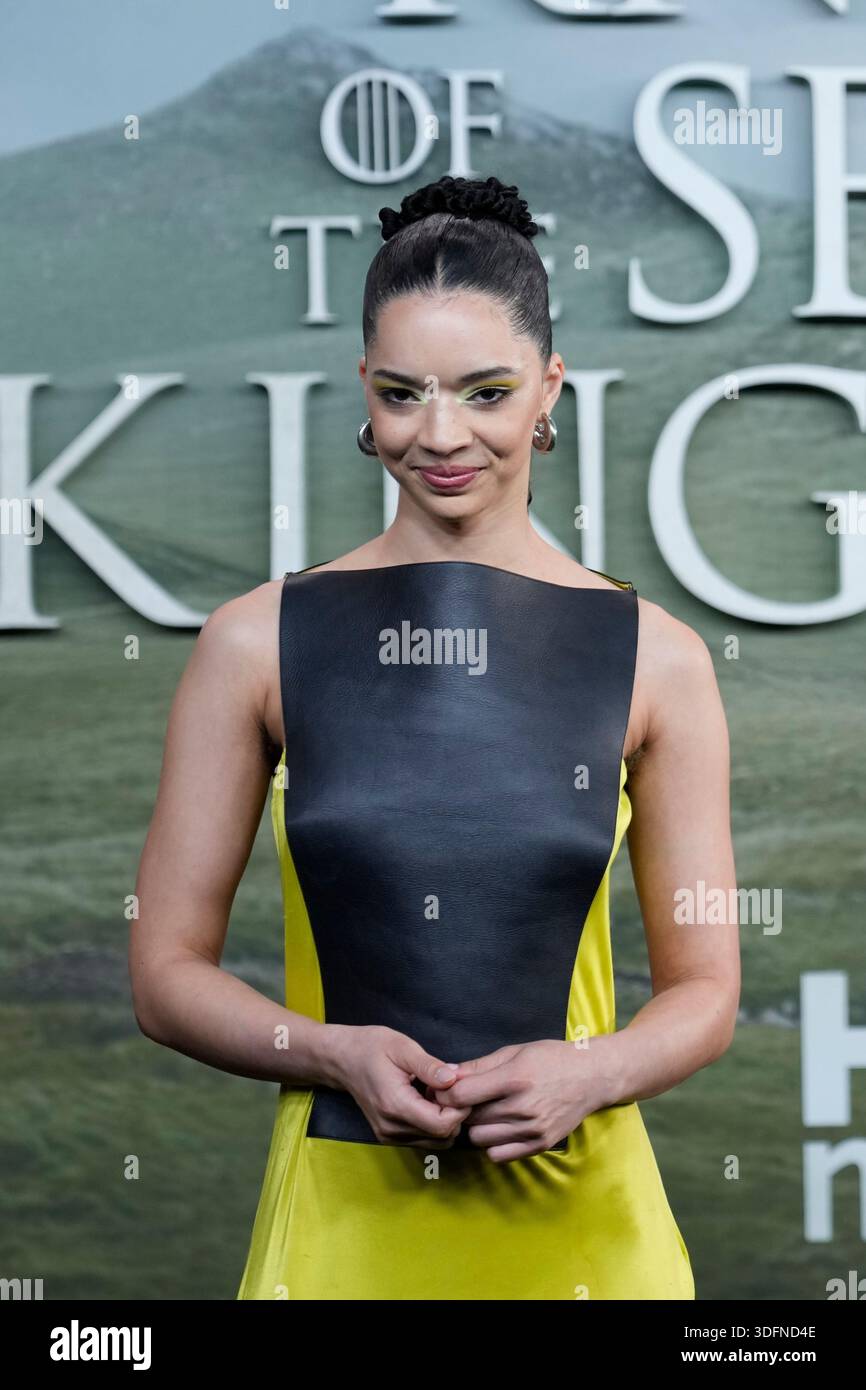 Tanzyn Crawford poses for photographers upon arrival at the World ...
