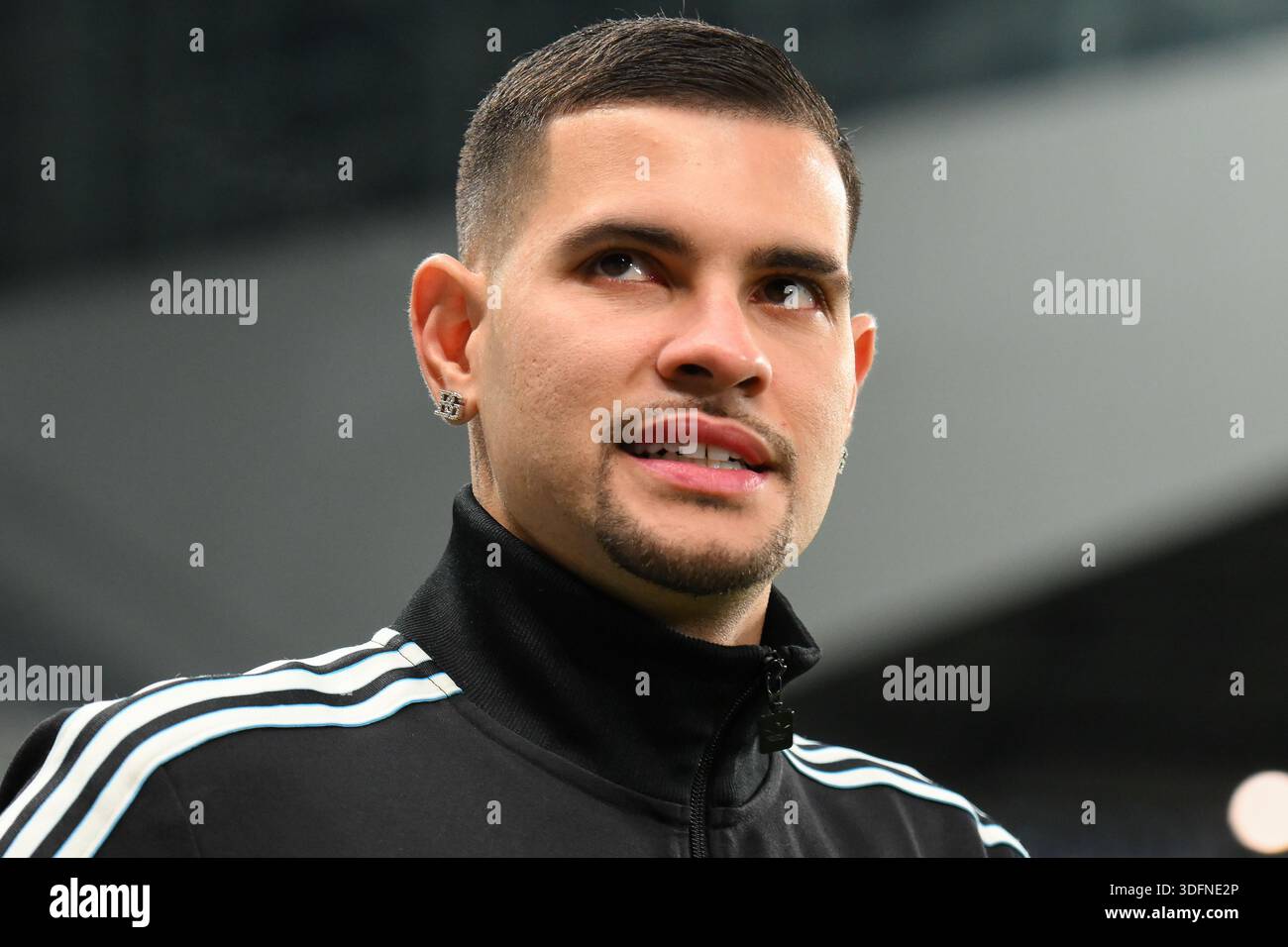 Bruno Guimarães of Newcastle United during the Carabao Cup Semi Final ...