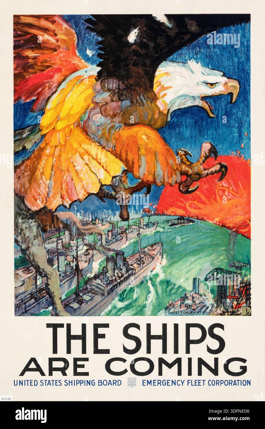 American fleet during world war 1 hi-res stock photography and images ...