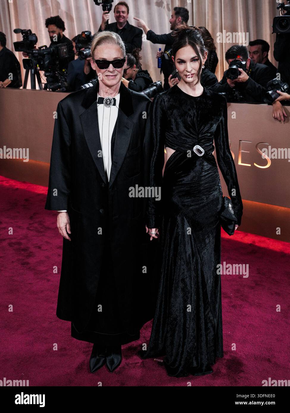 Lisa Love and Laura Love walking on the red carpet at The 83rd Annual ...