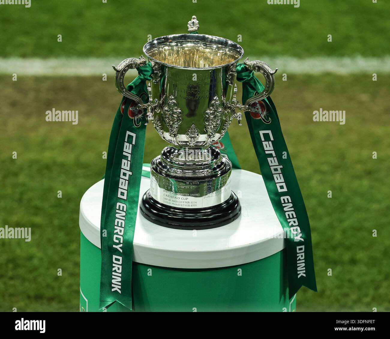 The Carabao Cup during the Carabao Cup Semi-finals First Leg Newcastle ...