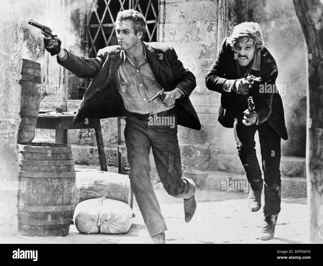 Butch Cassidy And The Sundance Kid Paul Newman & Robert Redford Stock ...