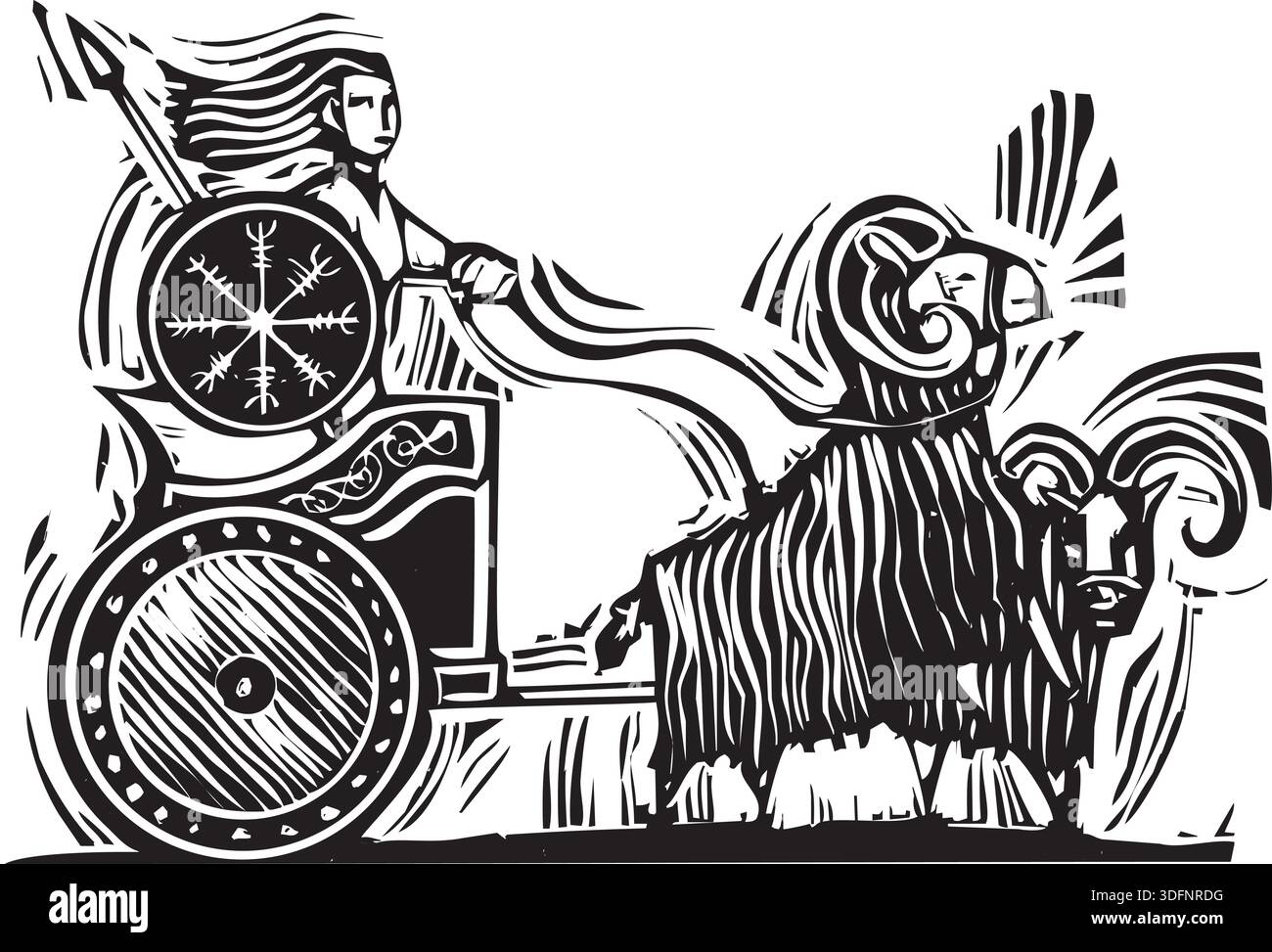 Freya norse goddess hi-res stock photography and images - Alamy