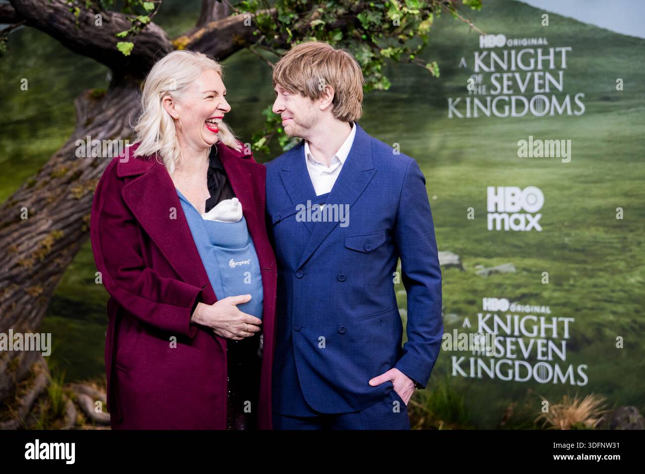 13 January 2026, Berlin: Ira Parker (r), showrunner, comes to Zoo ...