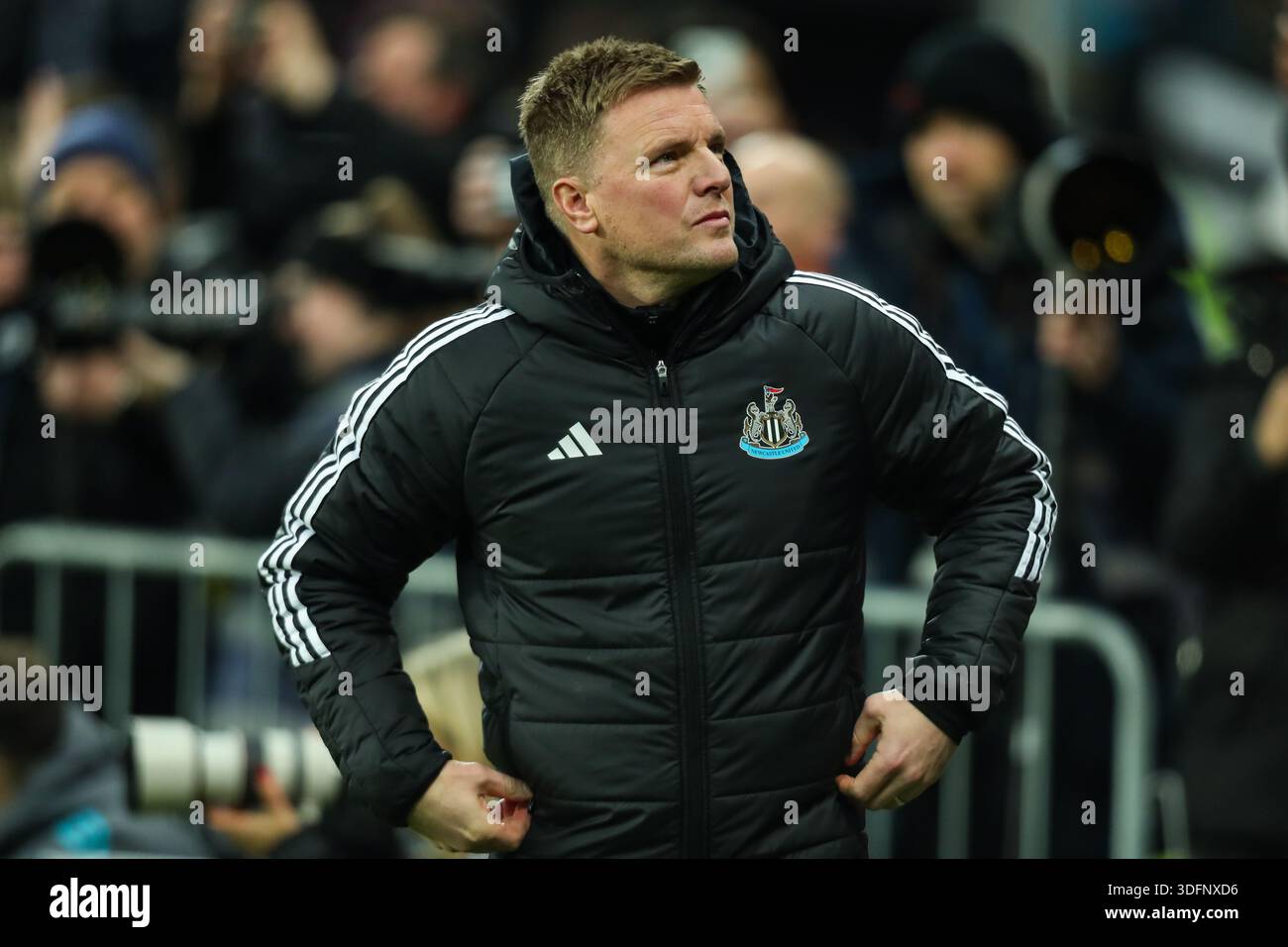Newcastle United Manager Eddie Howe during the Newcastle United v ...