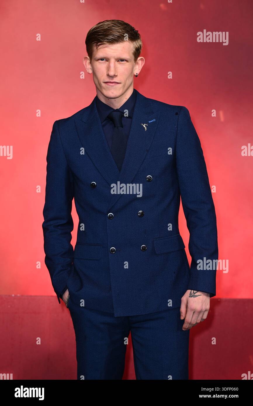 London, UK. 13 January 2026. Connor Newall attending the world premiere ...
