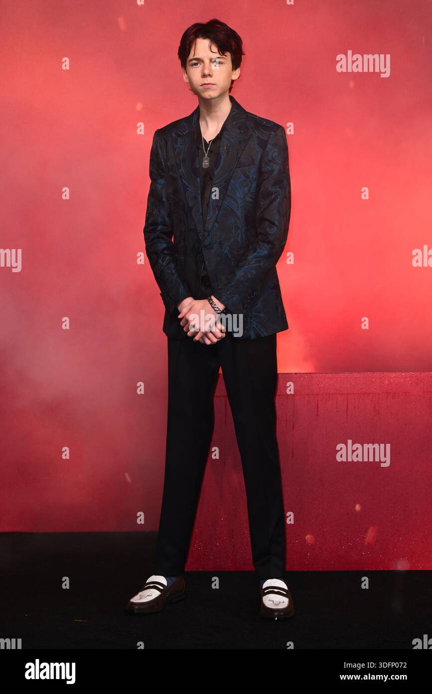 London, UK. 13 January 2026. Alfie Williams attending the world ...