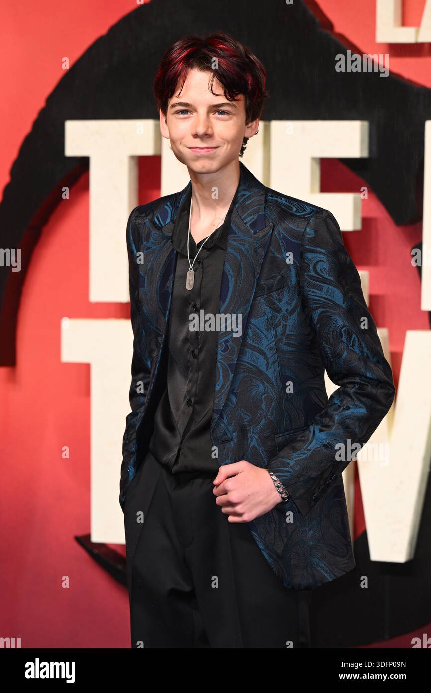 London, UK. 13 January 2026. Alfie Williams attending the world ...