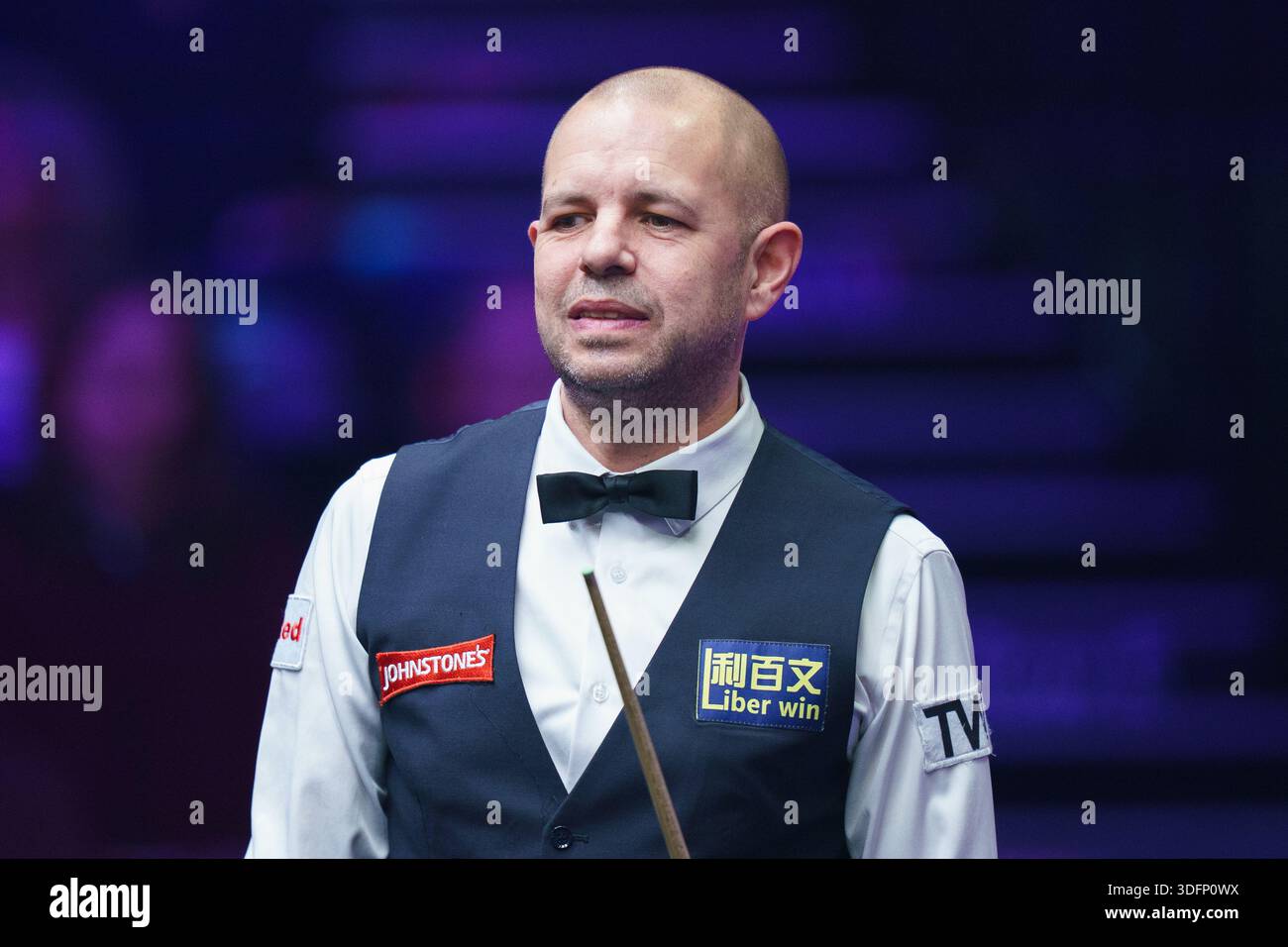 Barry Hawkins looks dejected during the round one match between John ...