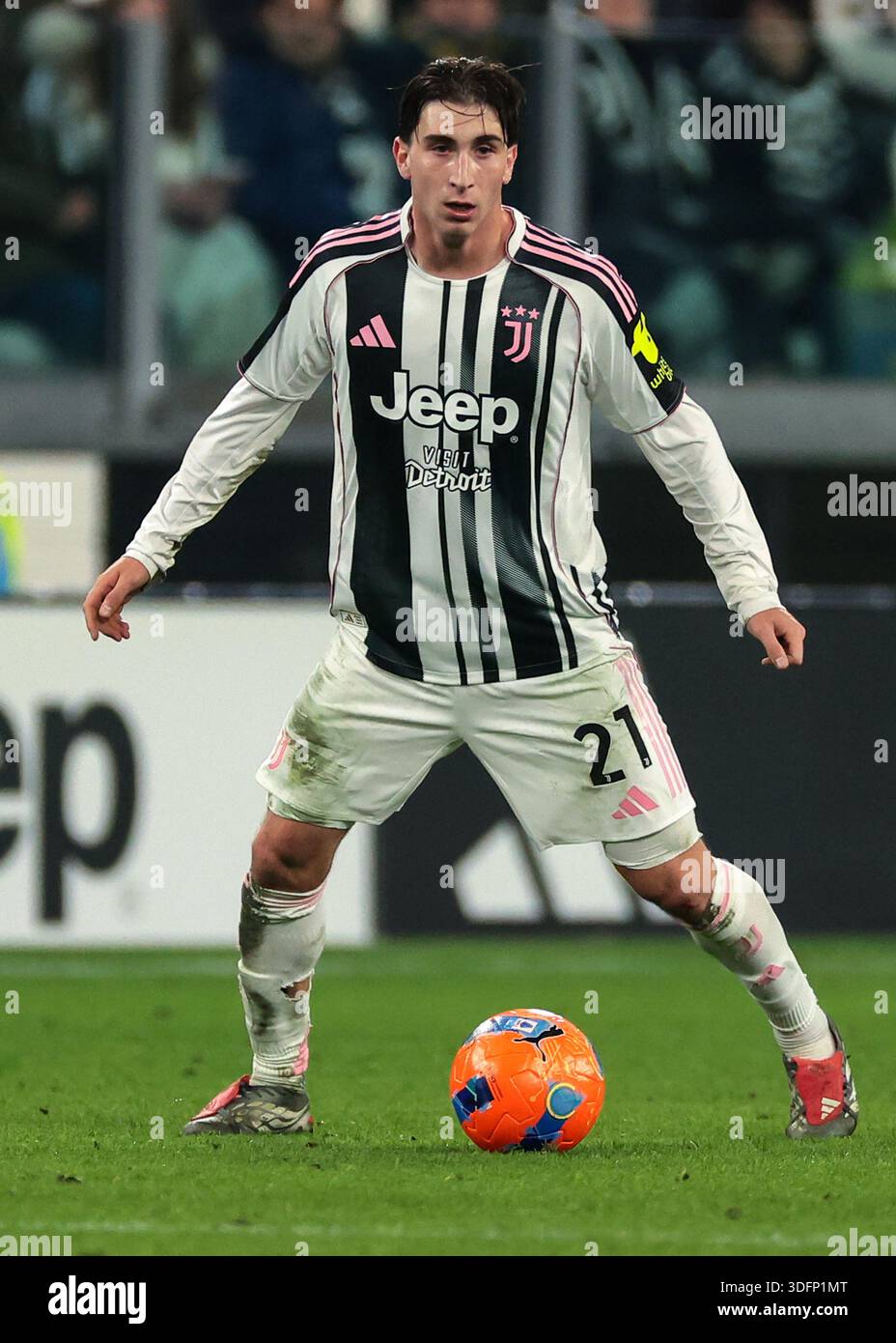 Turin, Italy, 12th January 2026. Fabio Miretti of Juventus during the ...