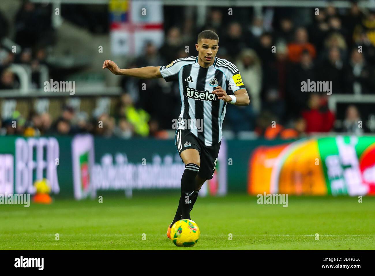 Malick Thiaw Of Newcastle United during the Newcastle United v ...
