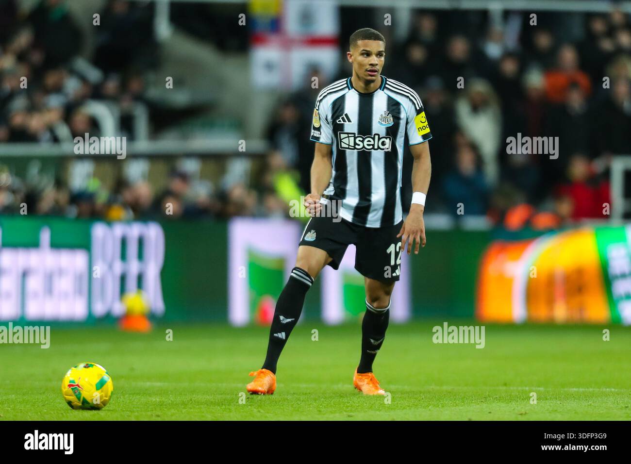 Malick Thiaw Of Newcastle United during the Newcastle United v ...