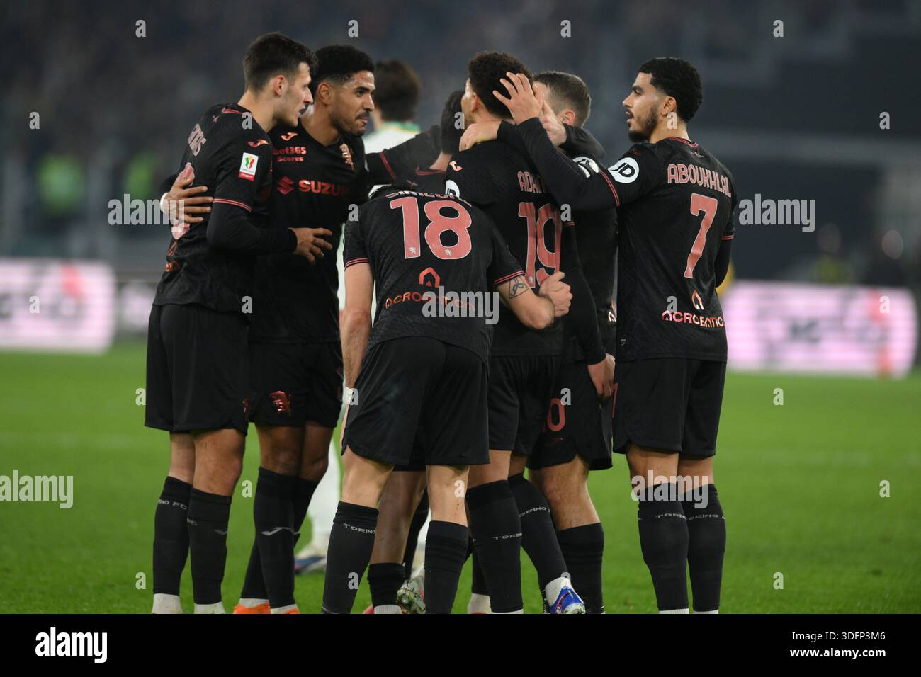 Olimpico Stadium, Rome, Italy - Che Adams of Torino FC celebrates after ...