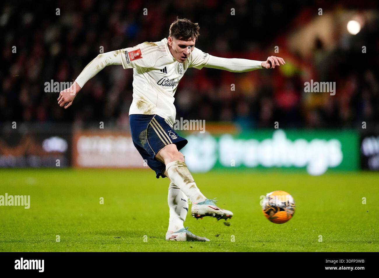 Nottingham Forest's Nicolo Savona during the Emirates FA Cup third ...