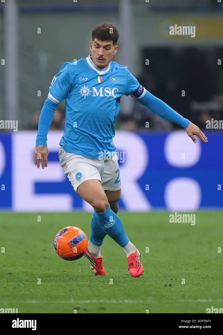 Milan, Italy, 11th January 2026. Giovanni Di Lorenzo of SSC Napoli ...