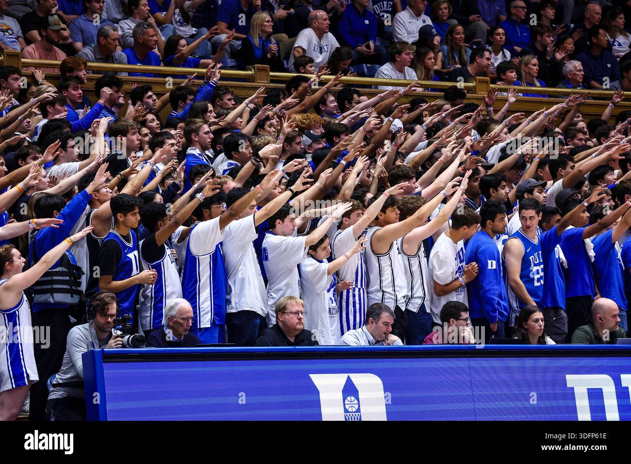 January 10, 2026: Duke fans. NCAA basketball game between SMU and Duke ...