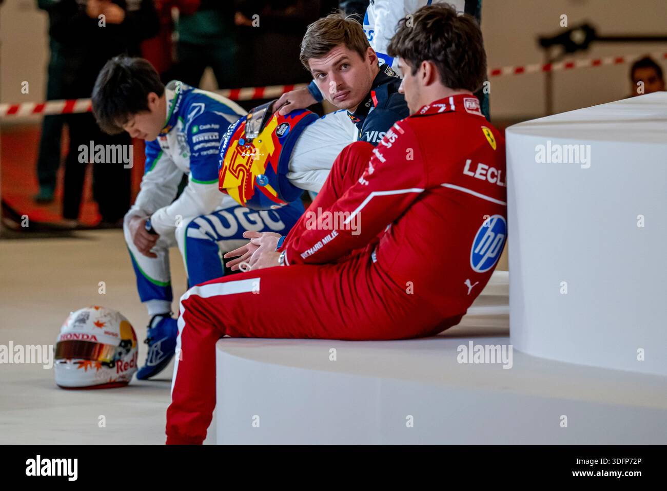 Sakhir, Bahrain, 26 Feb 2025, Max Verstappen, from Netherlands competes ...