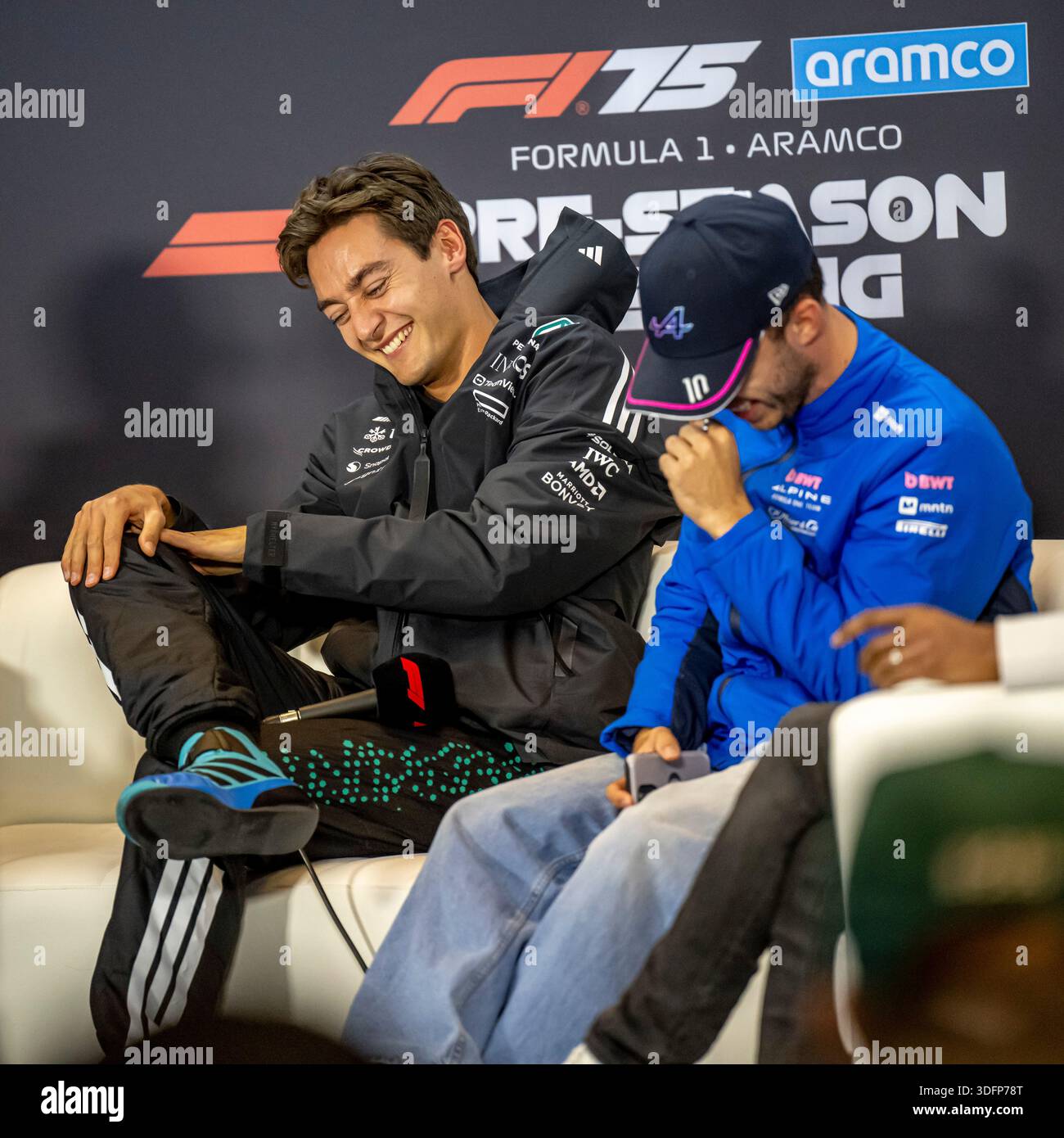 Sakhir, Bahrain, 26 Feb 2025, George Russell, from United Kingdom ...