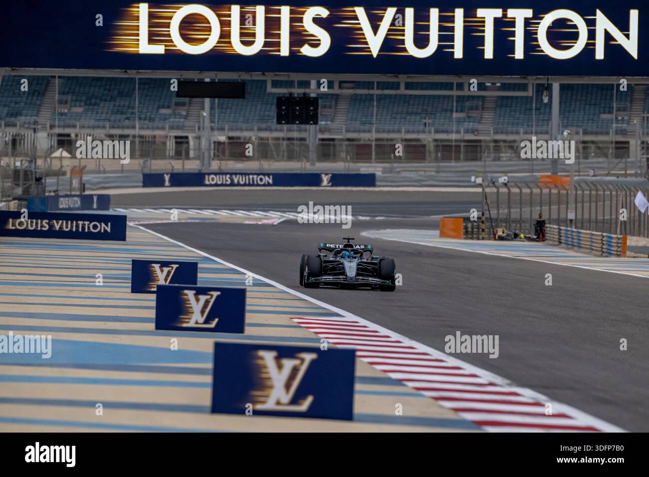 Sakhir, Bahrain, 26 Feb 2025, George Russell, from United Kingdom ...