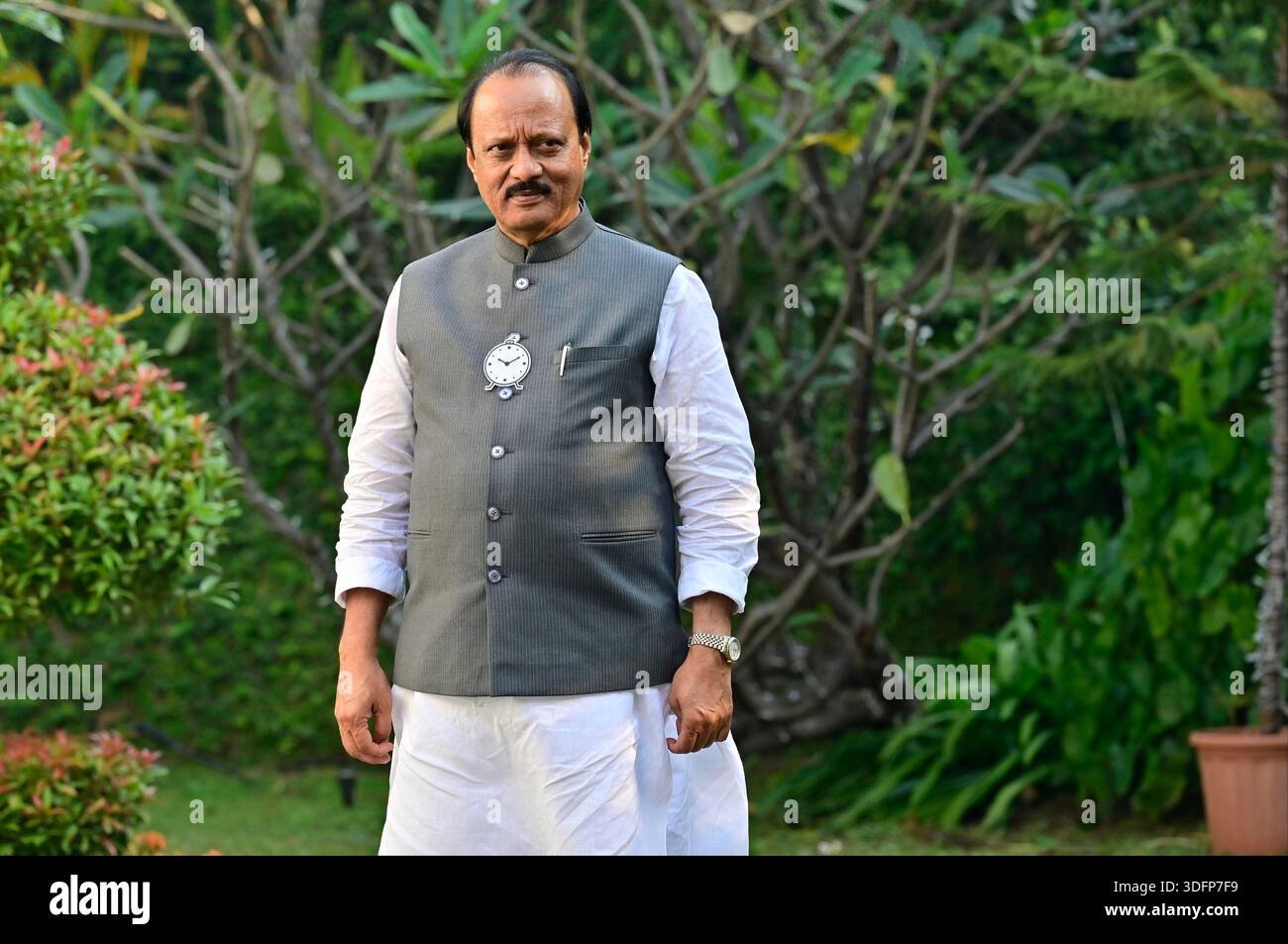 PUNE, INDIA - JANUARY 13: Maharashtra Dy CM and NCP Chief Ajit Pawar ...