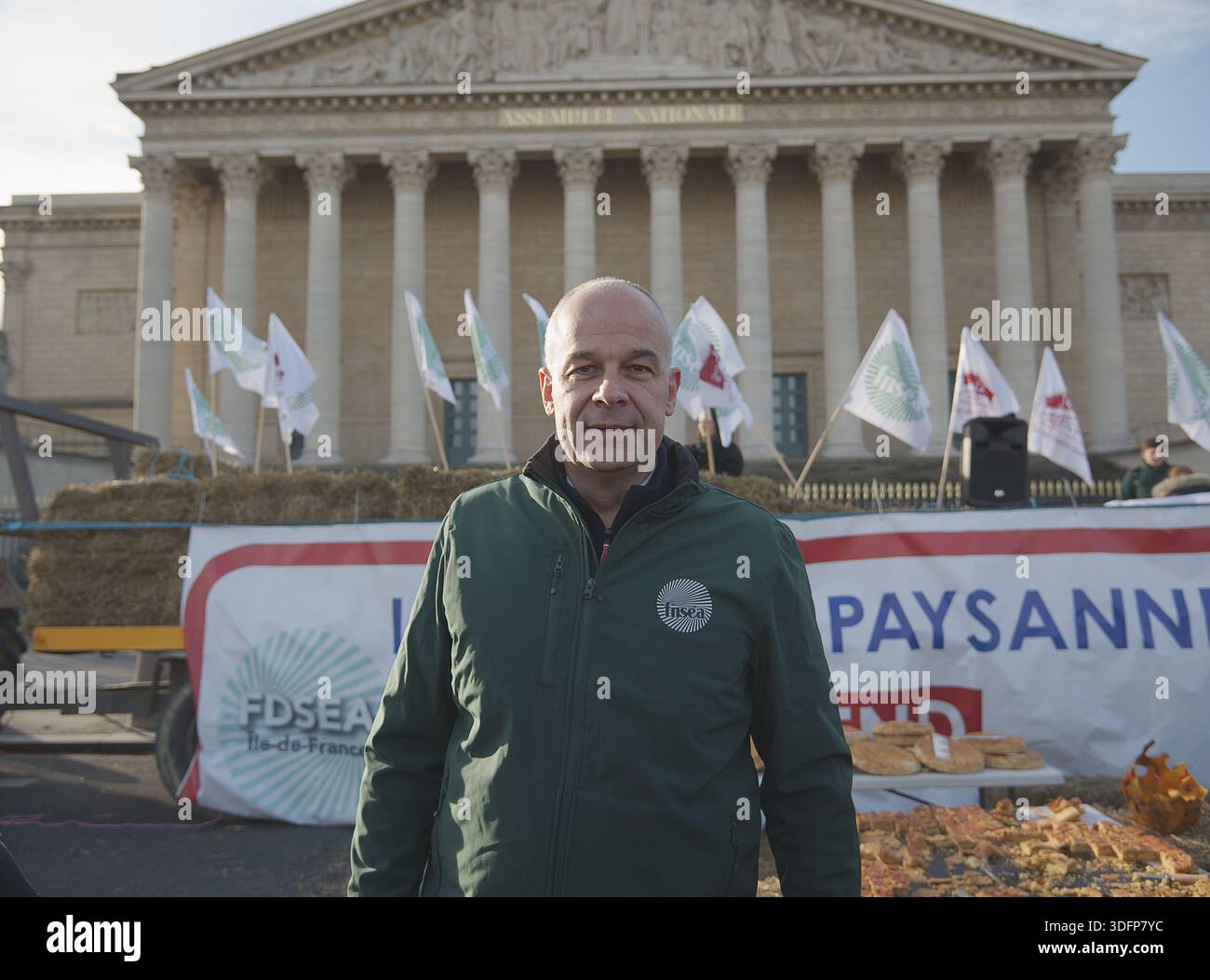 Paris, France. 13th Jan, 2026. Arnaud Rousseau, President of the FNSEA ...