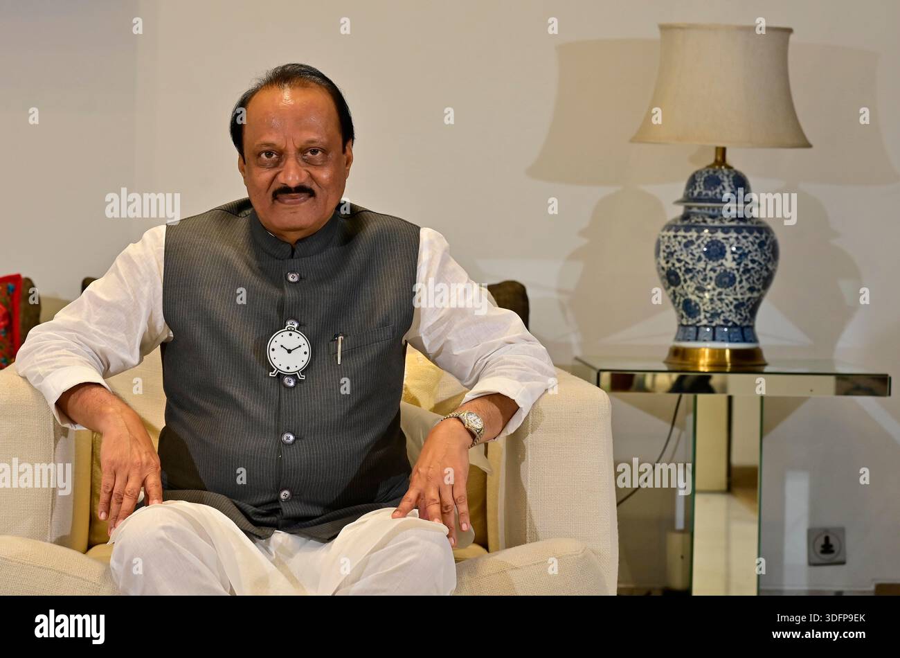 PUNE, INDIA - JANUARY 13: Maharashtra Dy CM and NCP Chief Ajit Pawar ...