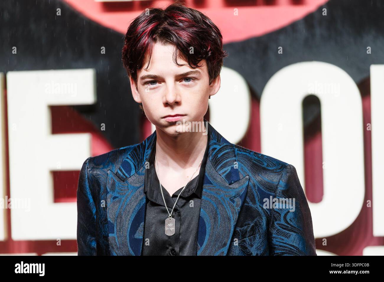 London, UK. 13 January 2026. Alfie Williams seen at the The World ...