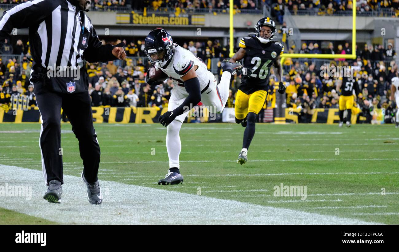 Jan 12, 2025: Christian Kirk #13 touchdown during the Pittsburgh ...