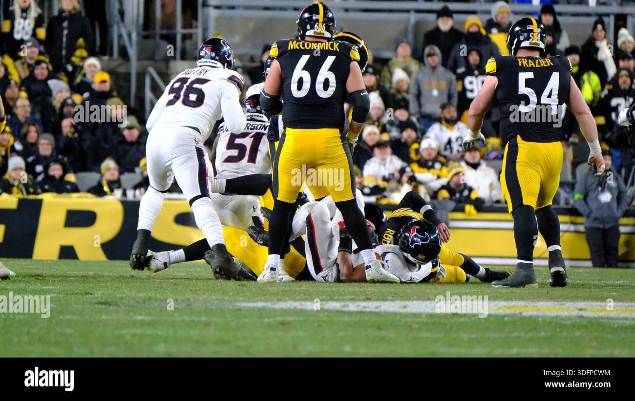 Jan 12, 2025: Sheldon Rankins #90 scores touchdown during the ...