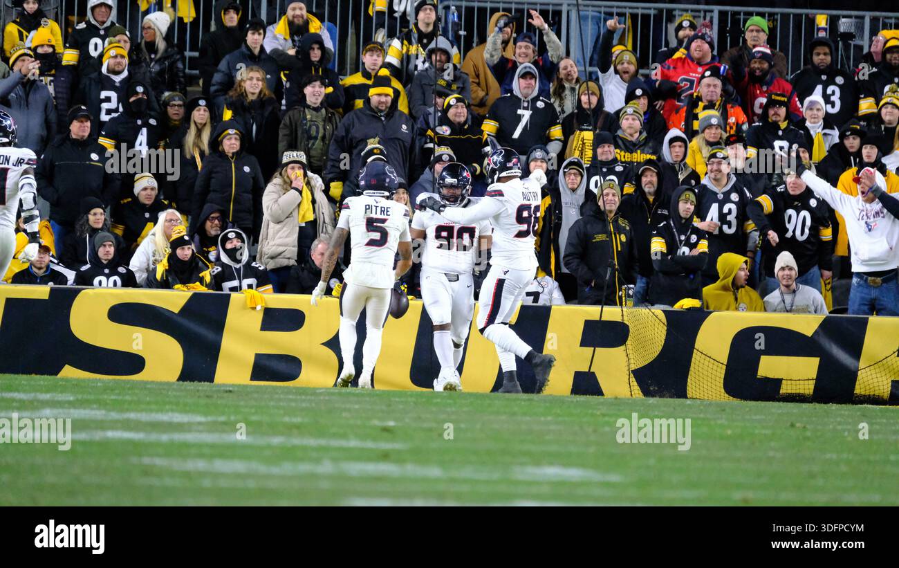 Jan 12, 2025: Sheldon Rankins #90 scores touchdown during the ...
