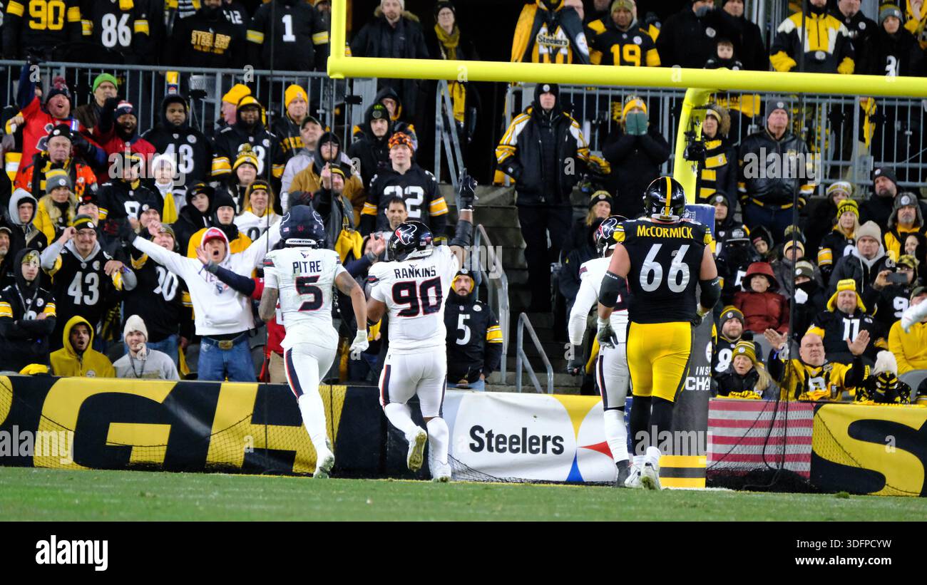 Jan 12, 2025: Sheldon Rankins #90 scores touchdown during the ...