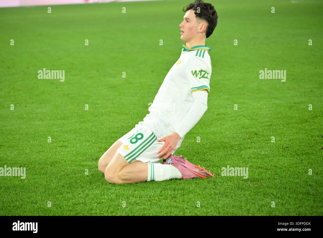 Olimpico Stadium, Rome, Italy - Antonio Arena of AS Roma scores the ...