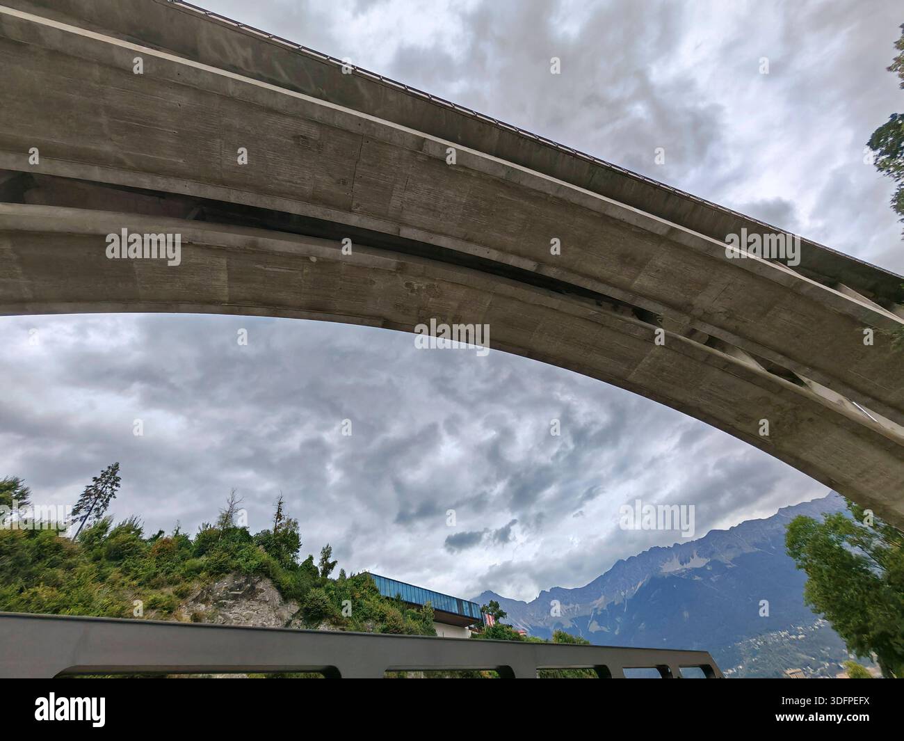 concrete engineering or concrete construction, building architecture in the industry concrete ...